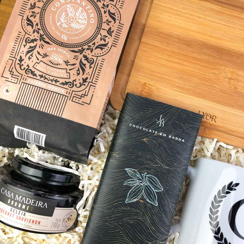Presente Dia das Mães Kit Cafe Gourmet Premium - LeBlank.com.br